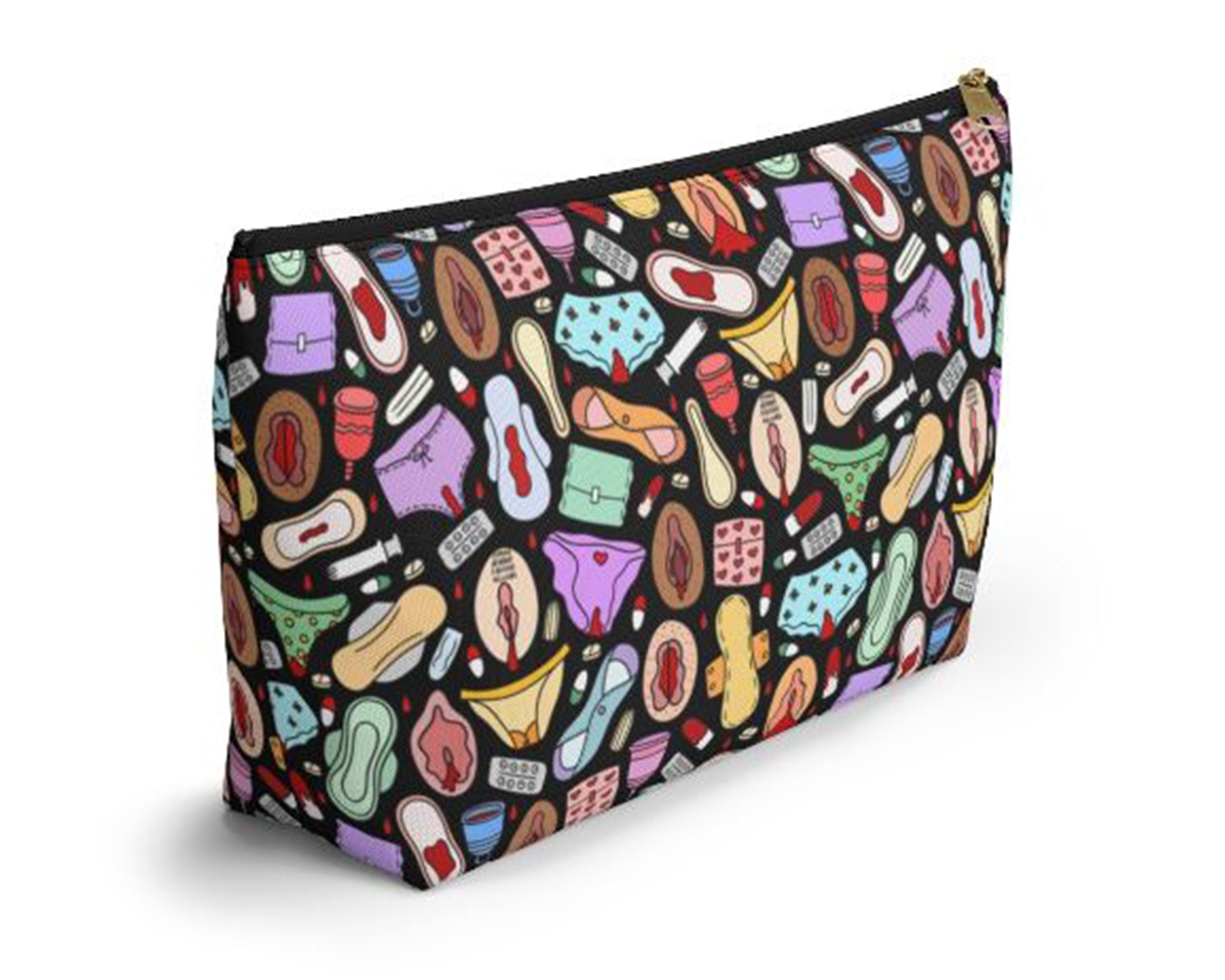 Cute Makeup Bags Sex Toy Bag Toiletry Bag Accessory Zipper Etsy
