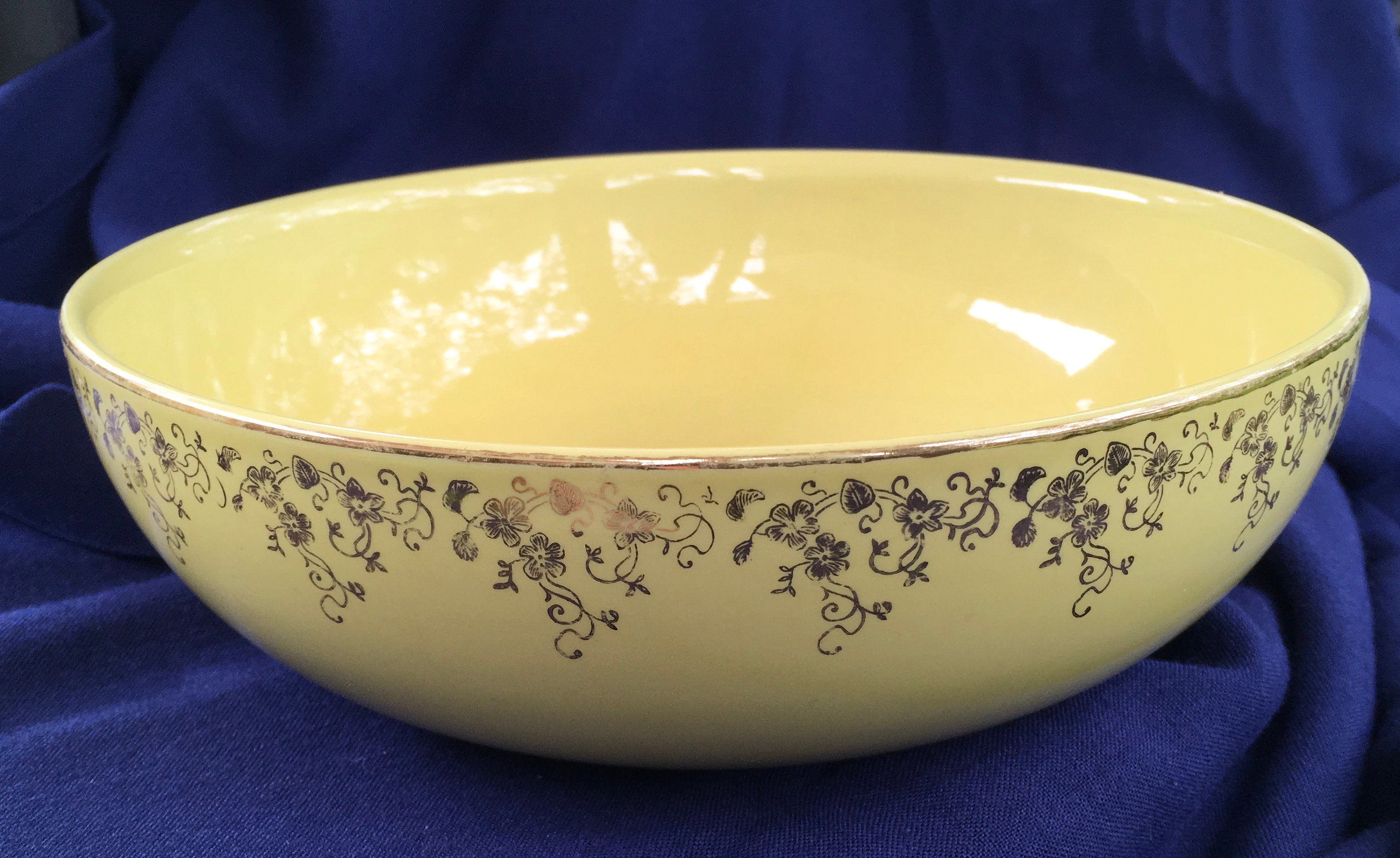 Hall's Superior Kitchenware Pitcher and Bowl - Etsy