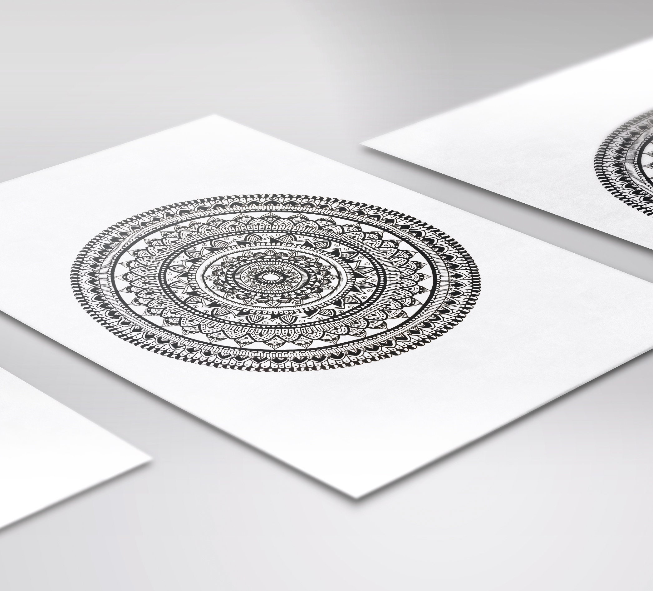 A3 MANDALA PRINT, A3 Print, Art Print, Mandala Art, A3 420mm X 297mm ...