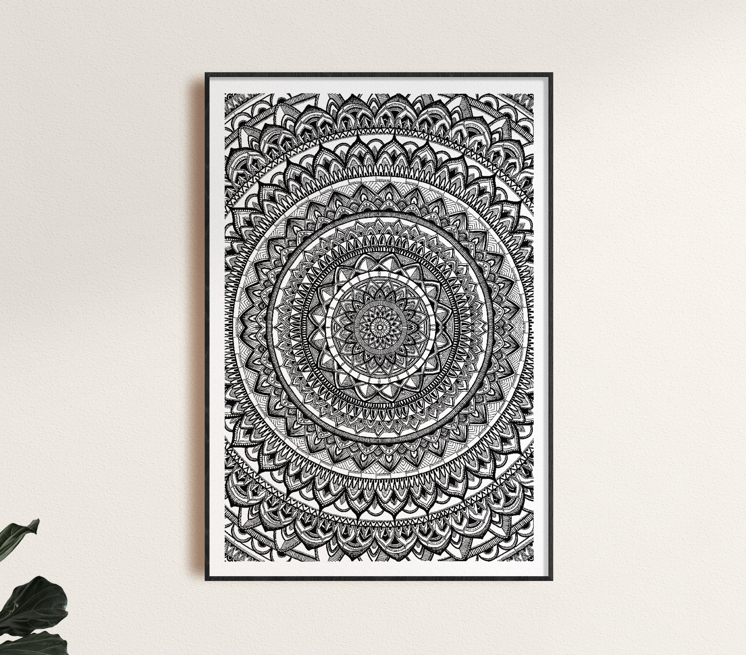 A3 MANDALA PRINT A3 Print Art Print Mandala Art A3 420mm x | Etsy