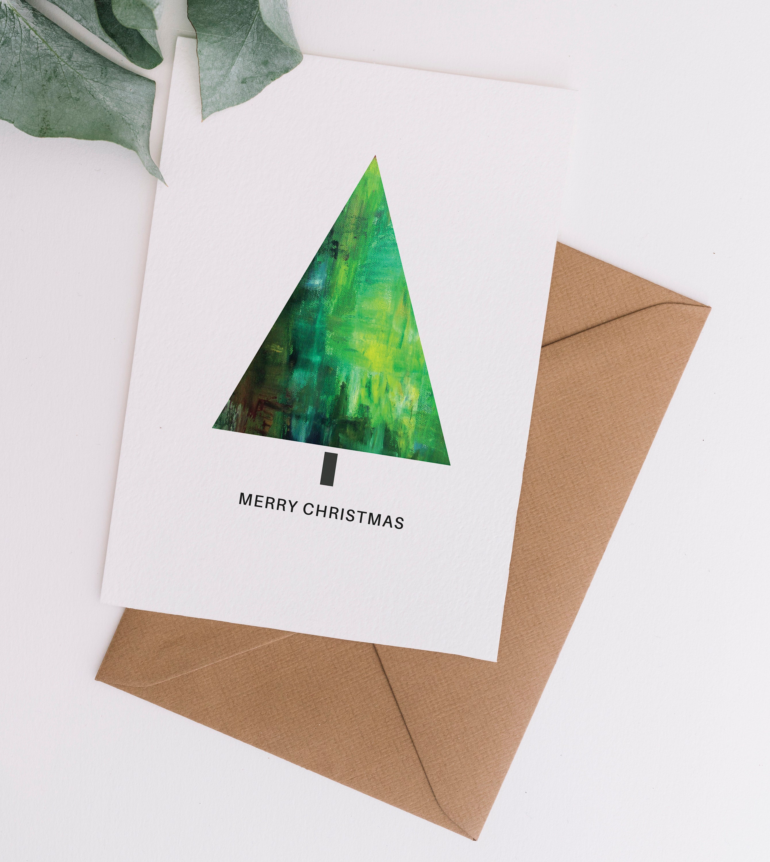 Pack of Minimalist Christmas Cards. A6 Size. Abstract Christmas Cards ...