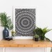 A3 MANDALA PRINT, A3 Print, Art Print, Mandala Art, A3 420mm X 297mm ...