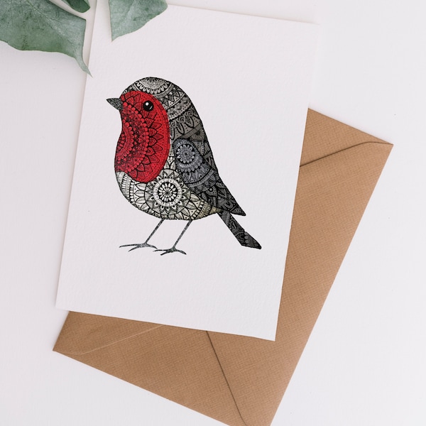 Robin Card - Etsy