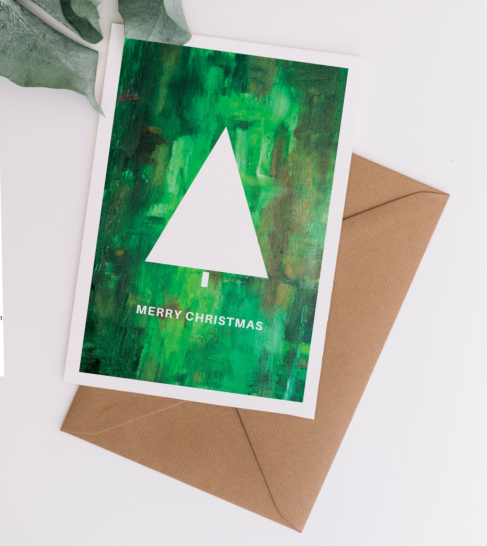 Pack of Minimalist Christmas Cards. A6 Size. Abstract Christmas Cards ...