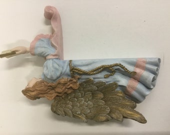 Angel wall plaque | Etsy