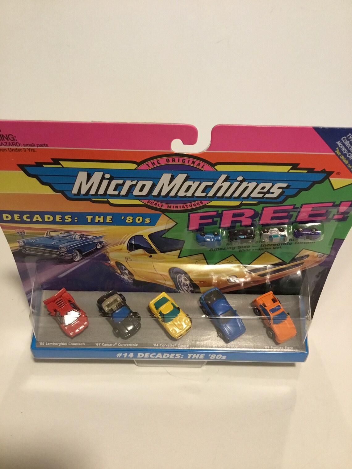 Decades the 80s Micro Machines 14 1994 Four Free Mini - Etsy