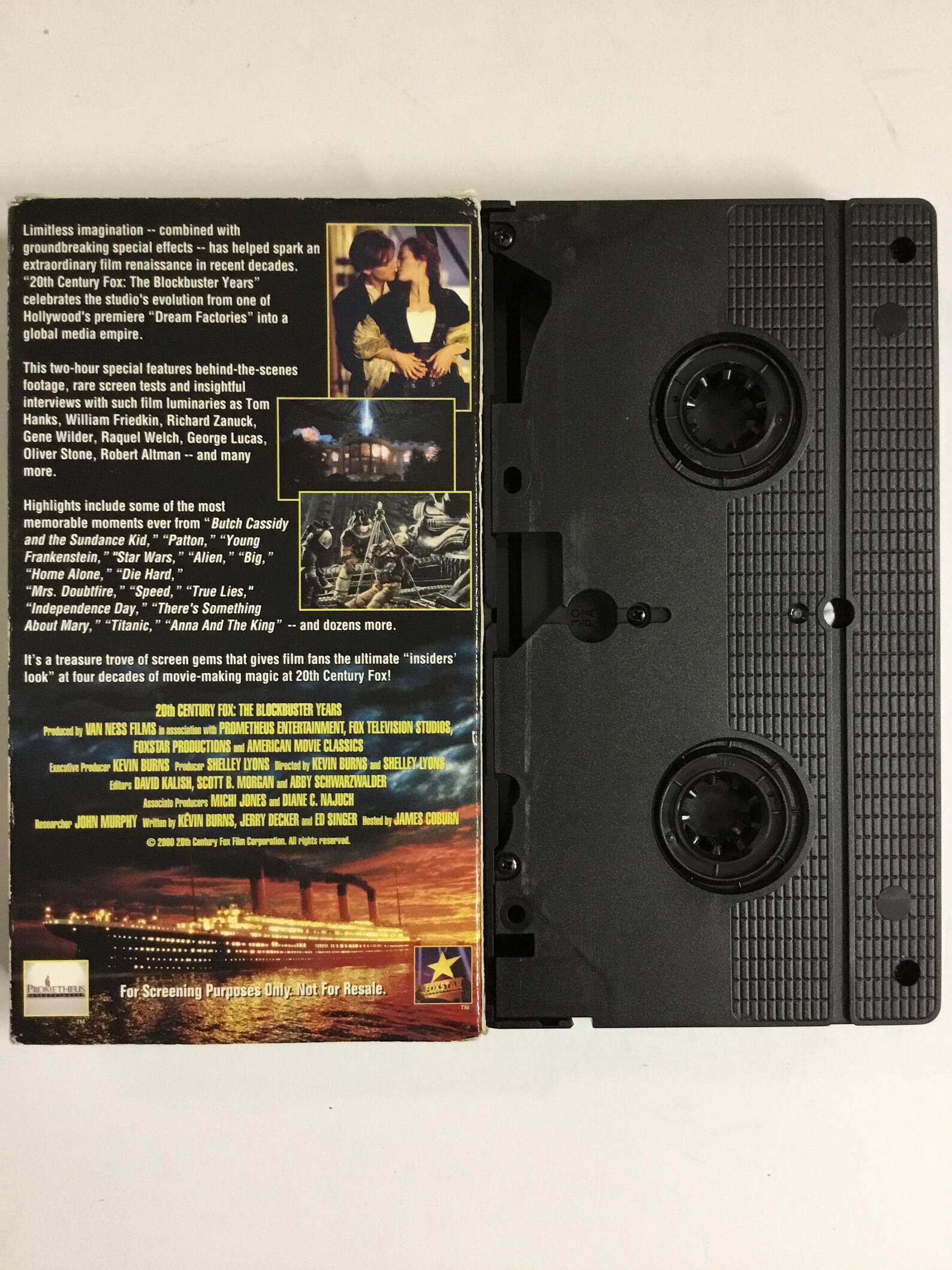 Screening, 20th Century Fox, the Blockbuster Years, 2000, VHS A - Etsy