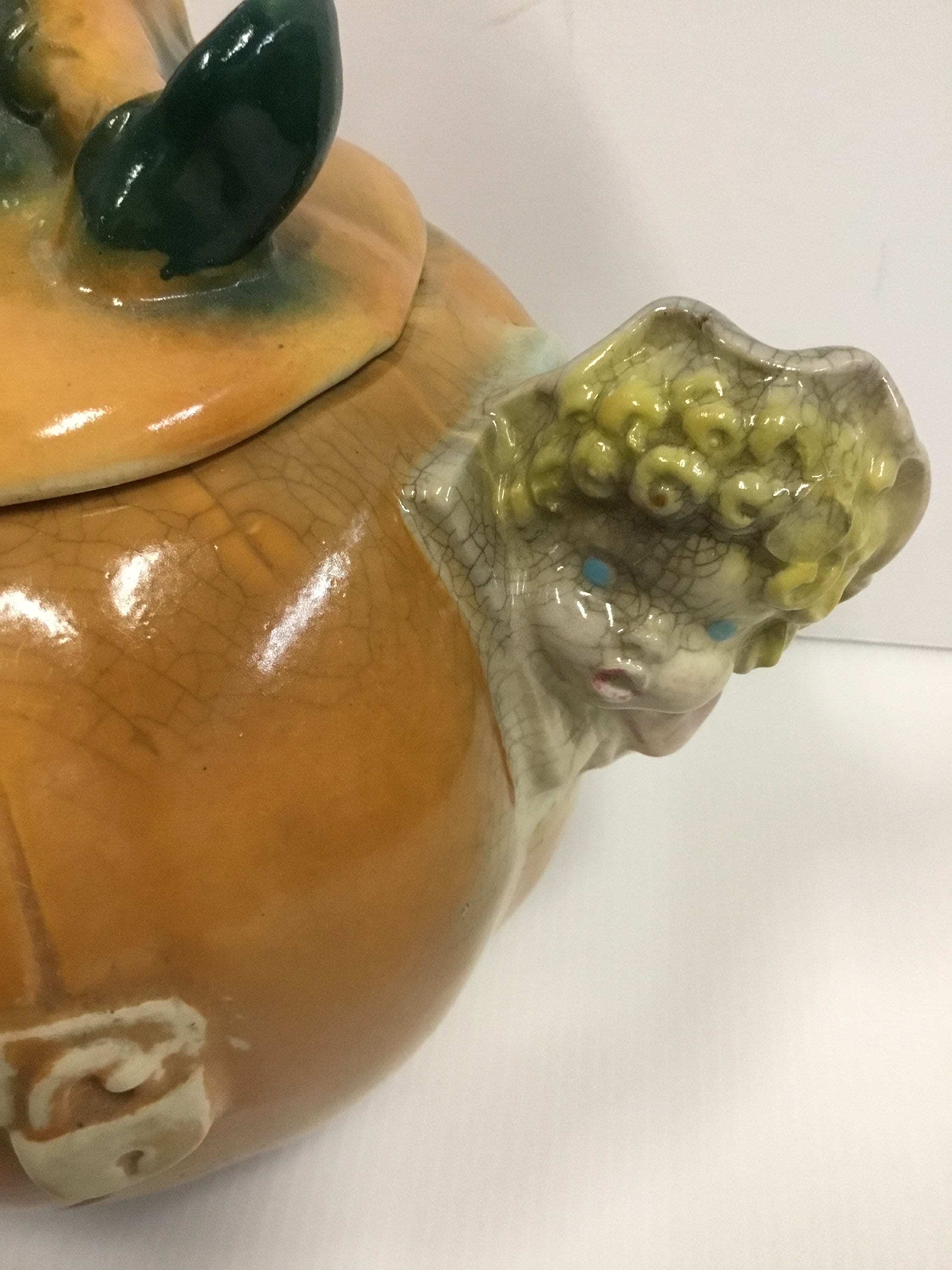 Peter Peter Pumpkin Eater Cookie Jar by Brush Mccoy Pottery | Etsy