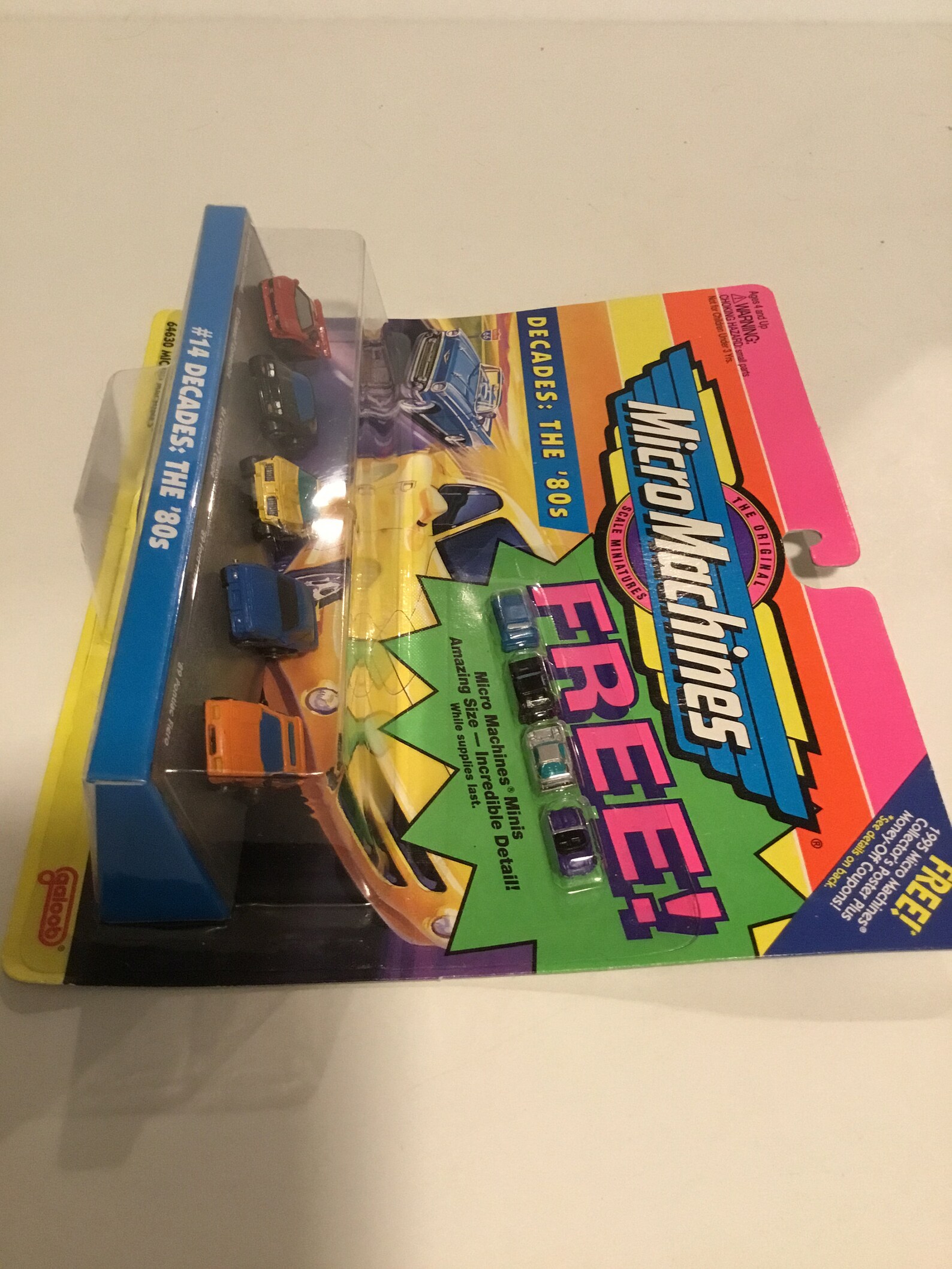 Decades the 80s, Micro Machines 14, 1994, Four Free Mini Cars - Etsy