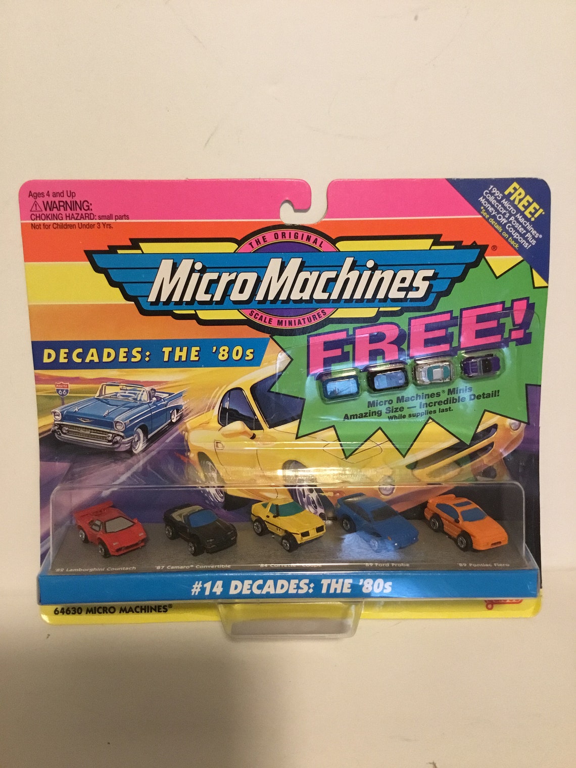 Decades the 80s Micro Machines 14 1994 Four Free Mini - Etsy