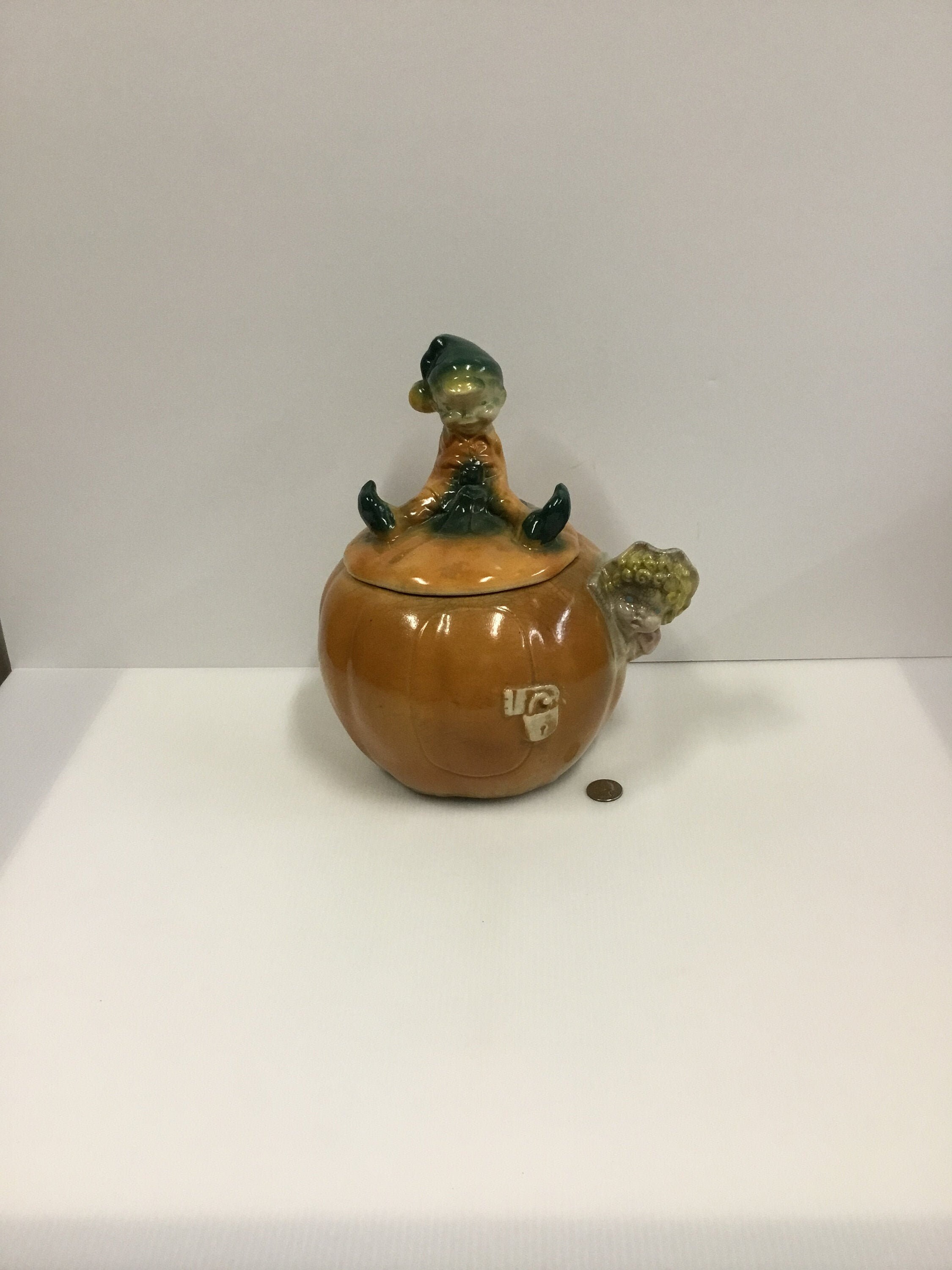 Peter Peter Pumpkin Eater Cookie Jar by Brush Mccoy Pottery Company K ...