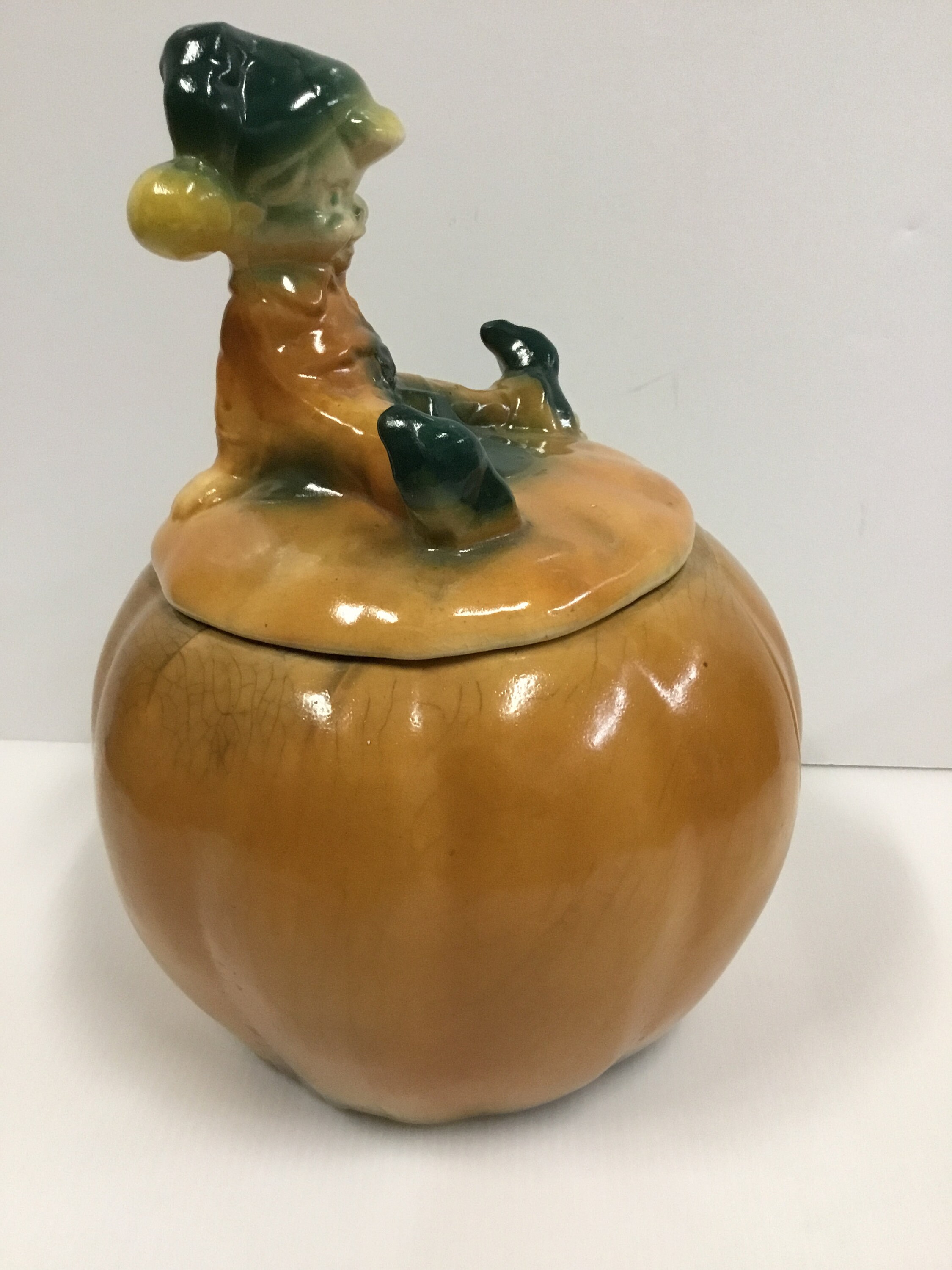 Peter Peter Pumpkin Eater Cookie Jar by Brush Mccoy Pottery - Etsy