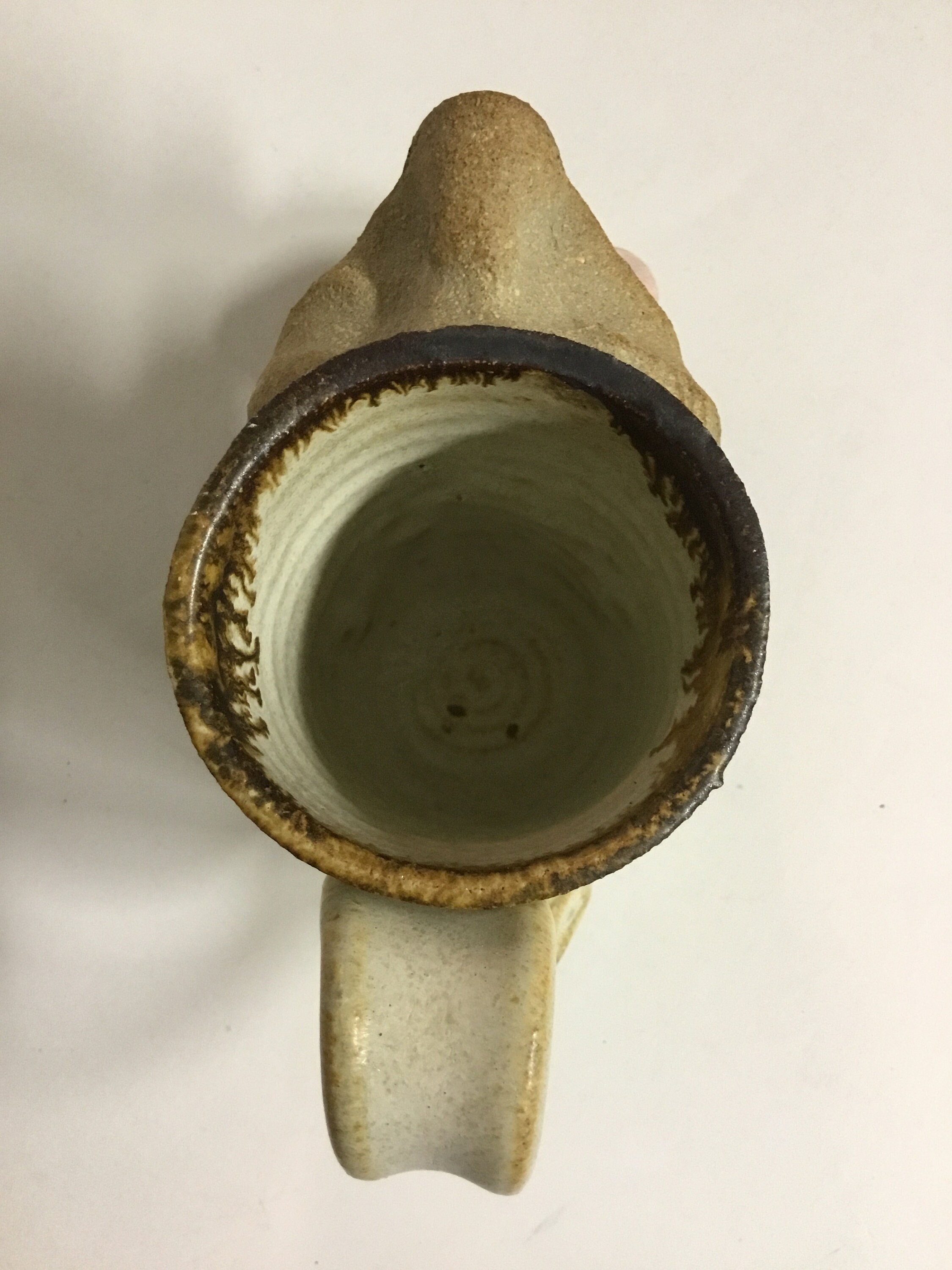 Pottery Face Mug Handmade Signed | Etsy