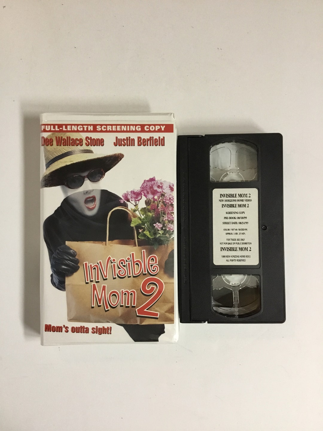 Screening, Invisible Mom 2, 1999, VHS, Dee Wallace Stone, Justin ...