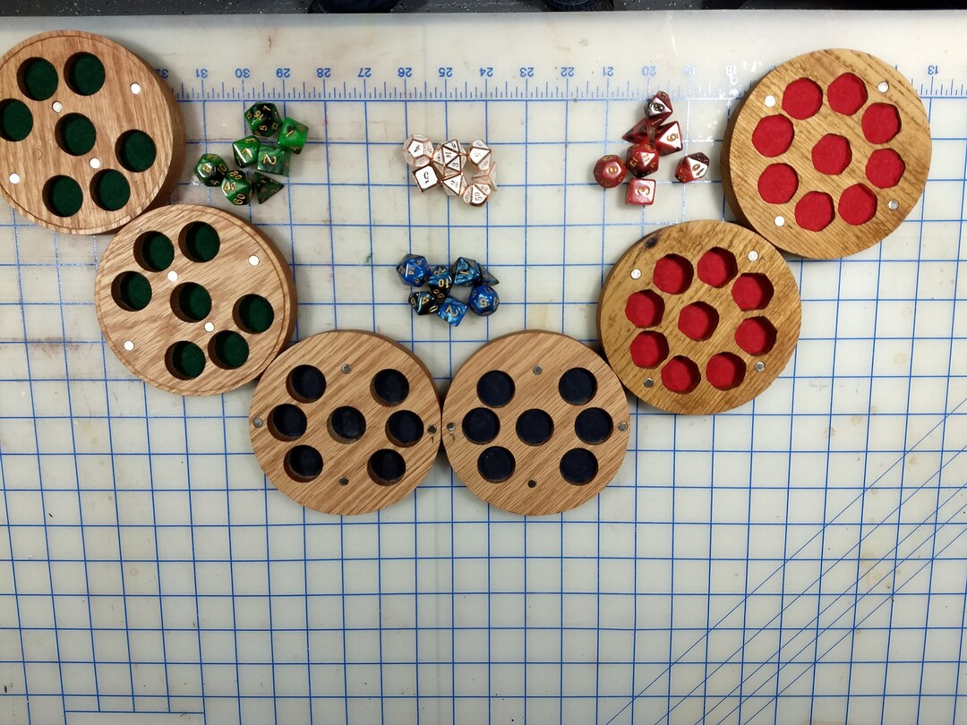 Circular Dice Vault - Etsy