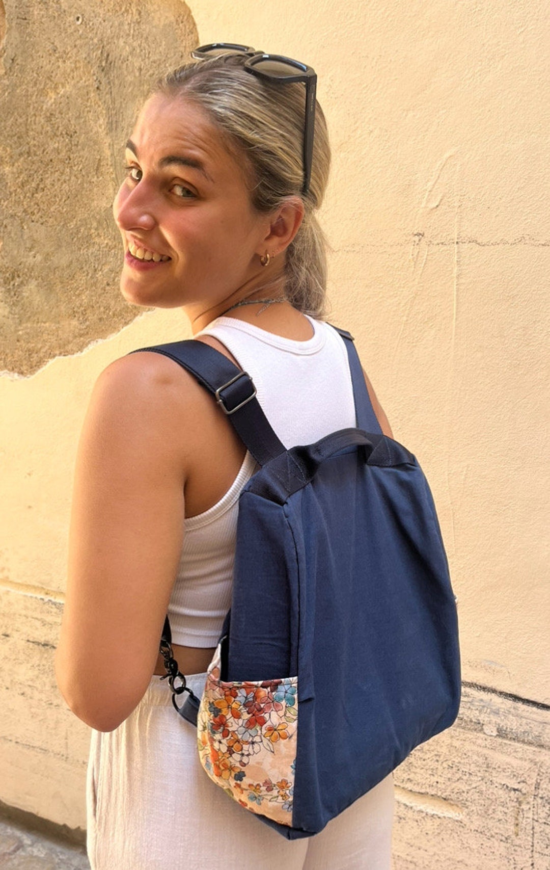 Women’s Backpack Purse Waterproof and Cotton Anti-theft Lightweight ...