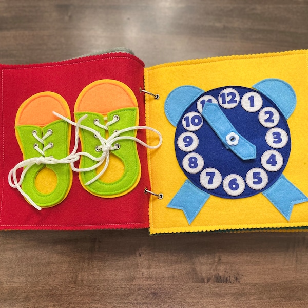 Felt Busy Book - Etsy