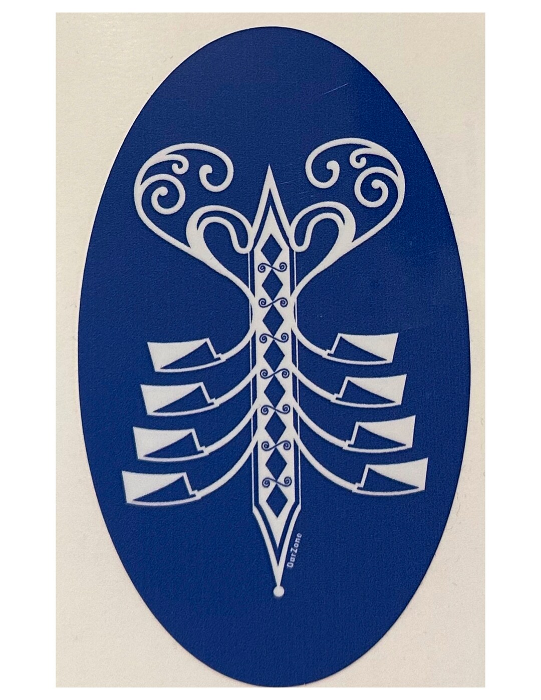 Crew, Rowing, Boat, Sport Sticker or Decal With Eight Boat and Swirl ...