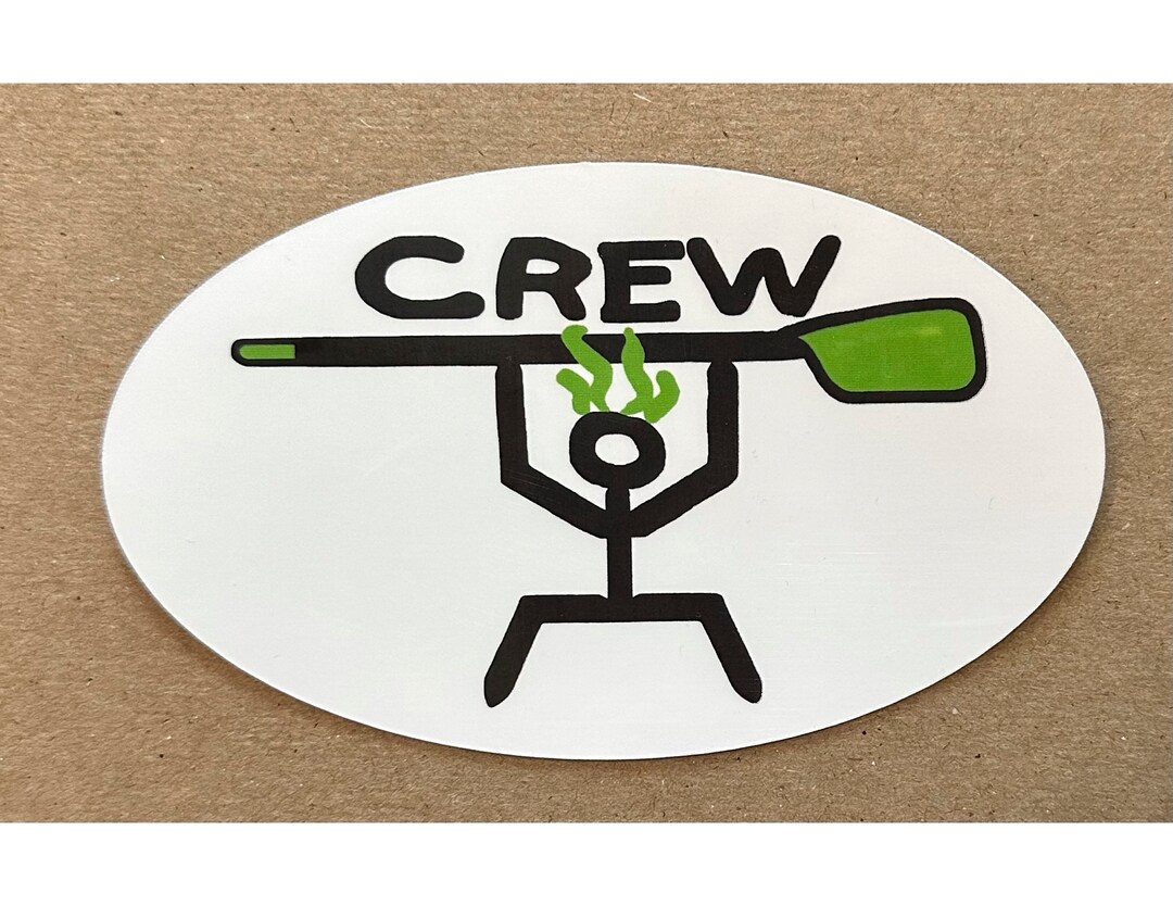CREW, Rowing, Boating, Crew Man Decal Sticker - Etsy