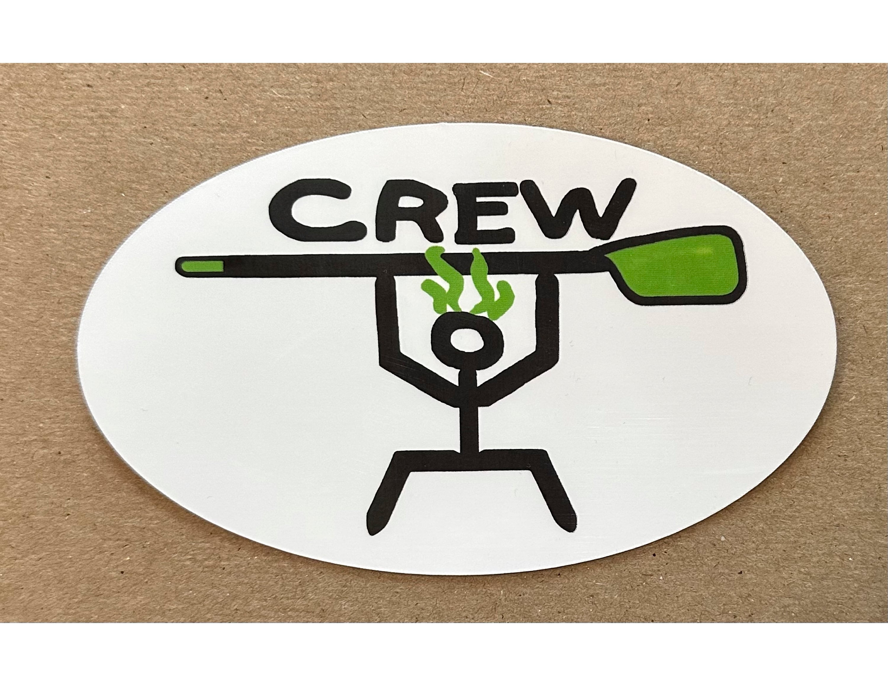 CREW, Rowing, Boating, Crew Man Decal Sticker - Etsy