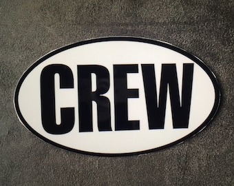 SINGLE SCULL Rowing Crew Decal Sticker, White With Black Graphic, 5"x3 ...