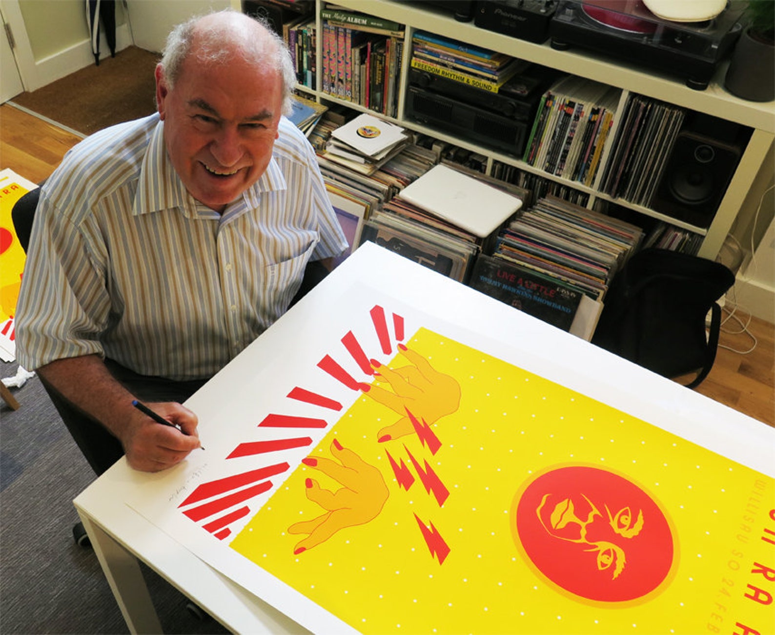 Sun Ra Arkestra A1 Screen Print by Niklaus Troxler Hand Signed & Numbered - Etsy