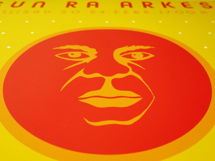 Sun Ra Arkestra A1 Screen Print by Niklaus Troxler Hand Signed & Numbered - Etsy