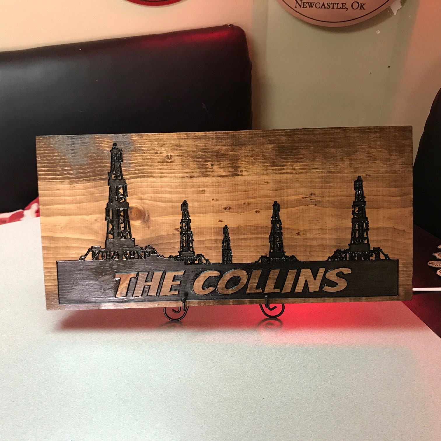 Oilfield Decor With Name Personalized Drilling Rig Sign - Etsy