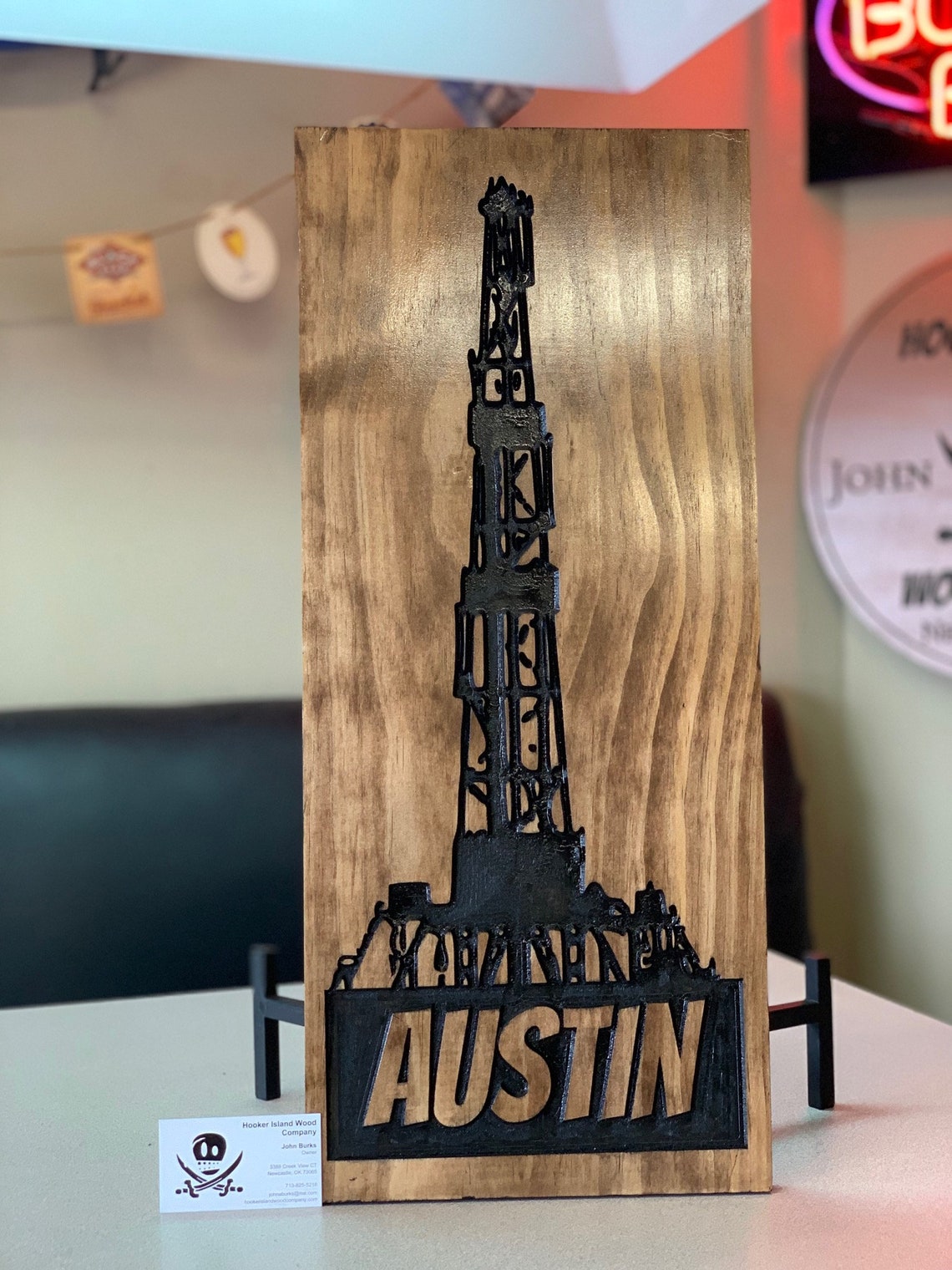 The Drilling Rig - Personalized Oilfield Decor - Etsy