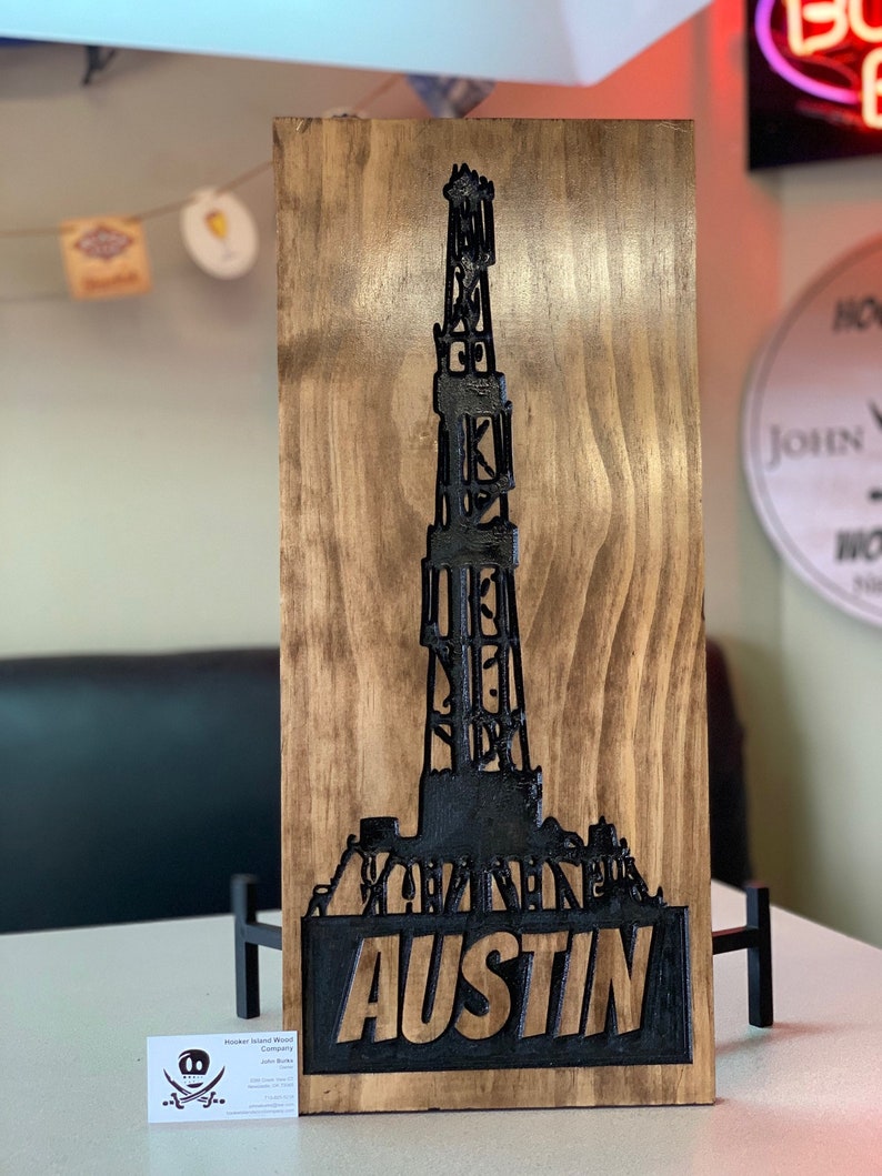 The Drilling Rig - Personalized Oilfield Decor - Etsy