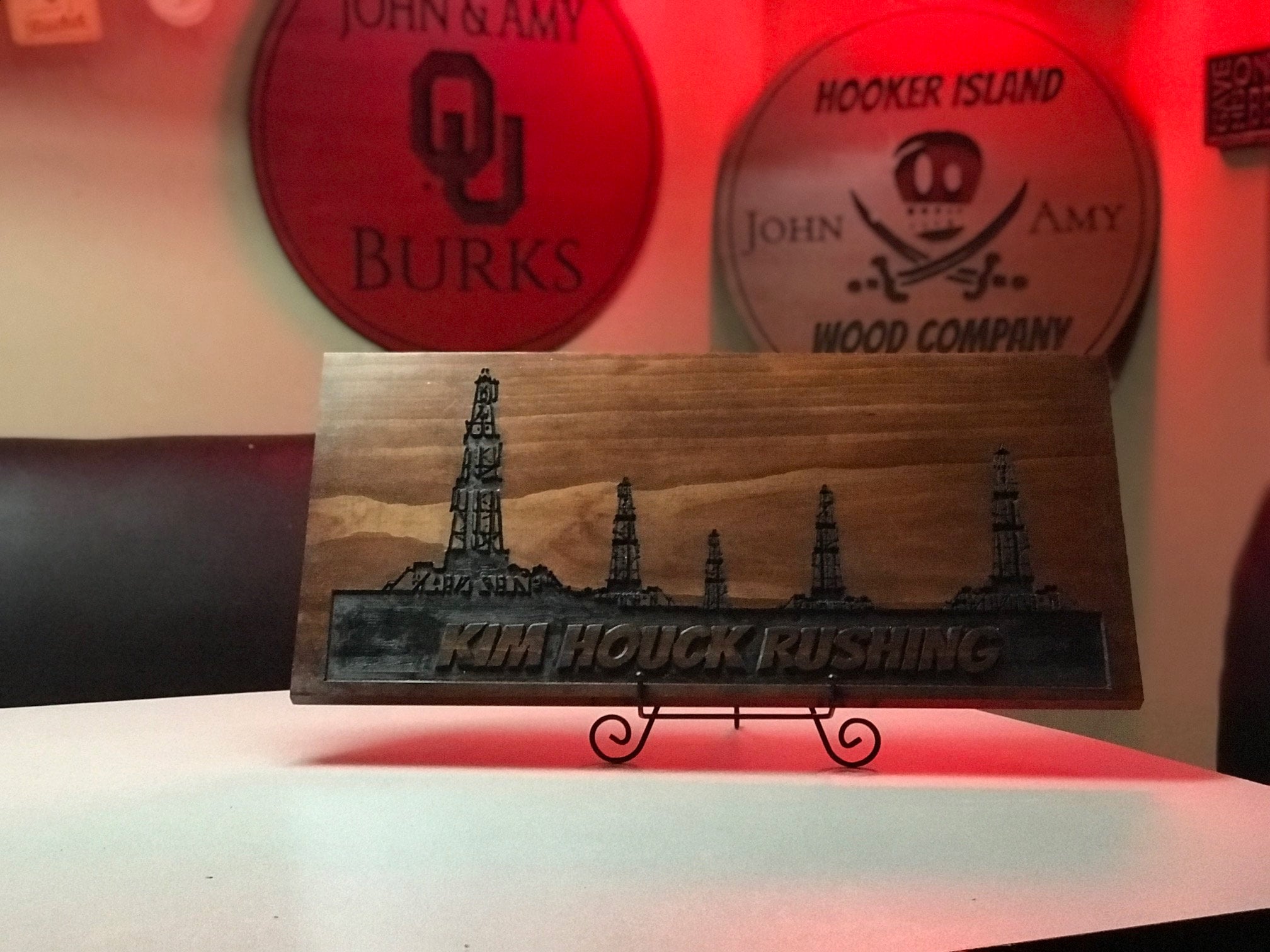 Oilfield Decor With Name Personalized Drilling Rig Sign - Etsy