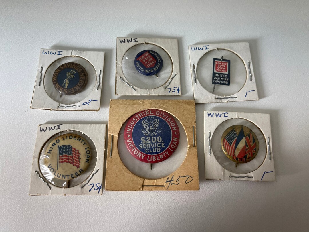 WWI Era Buttons Lot - Etsy