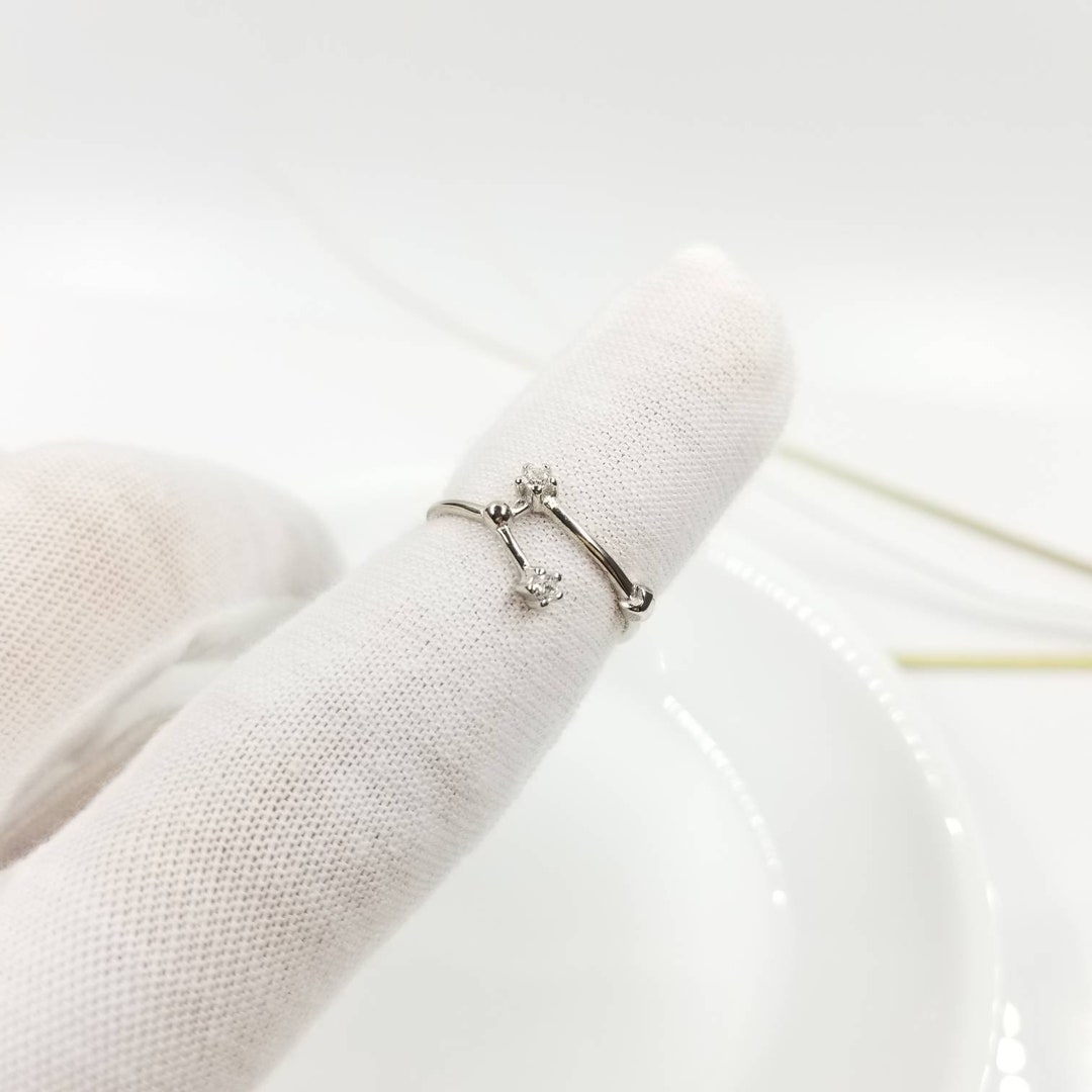 Aries Ring Zodiac Ring Aries Constellation Zodiac Jewelry Horoscope ...