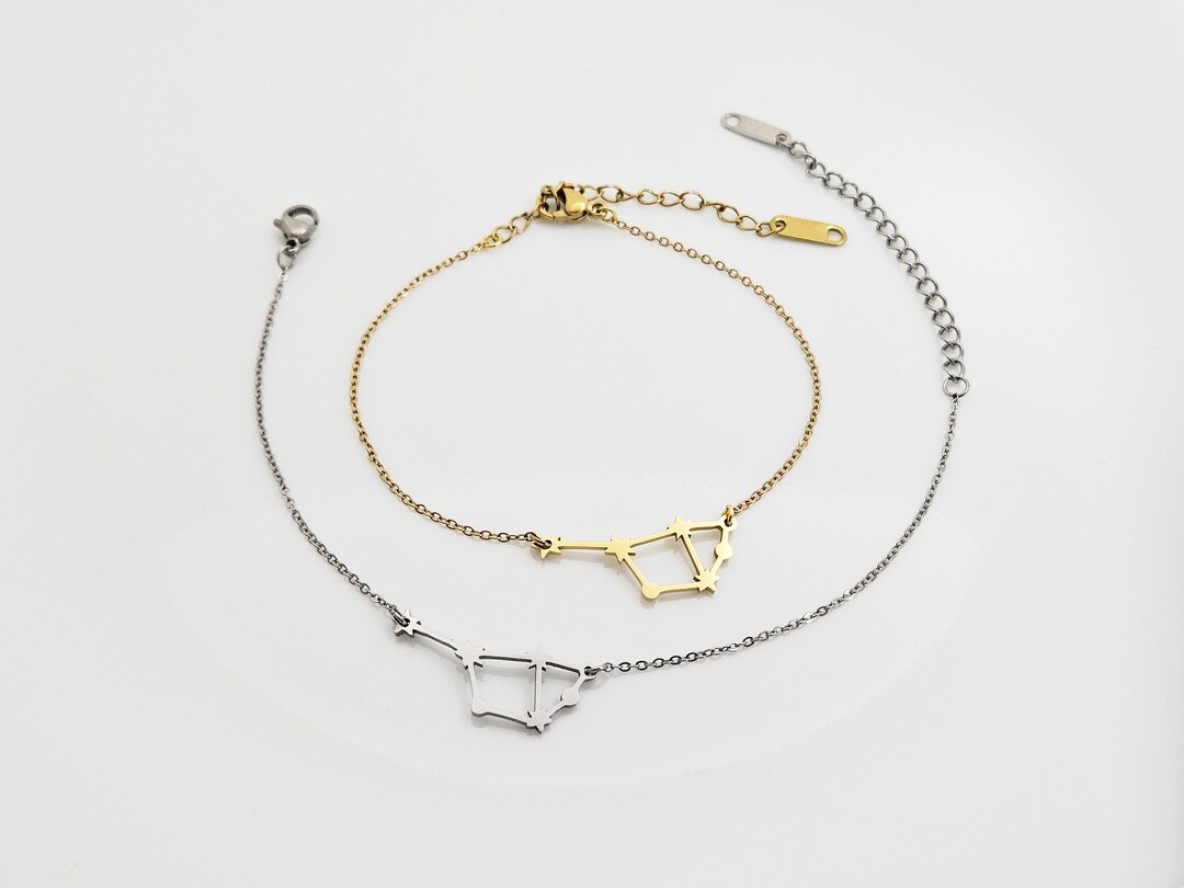 Pleiades Constellation Bracelet, Celestial Seven Sisters Bracelet, Best Friend Gift, Dainty ...