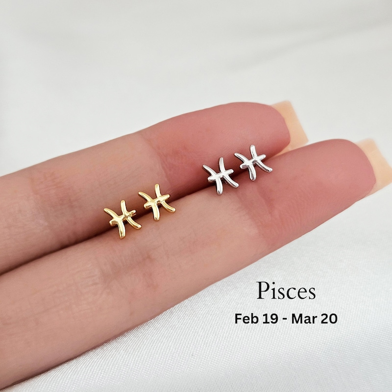 Flat Back Pisces - Etsy