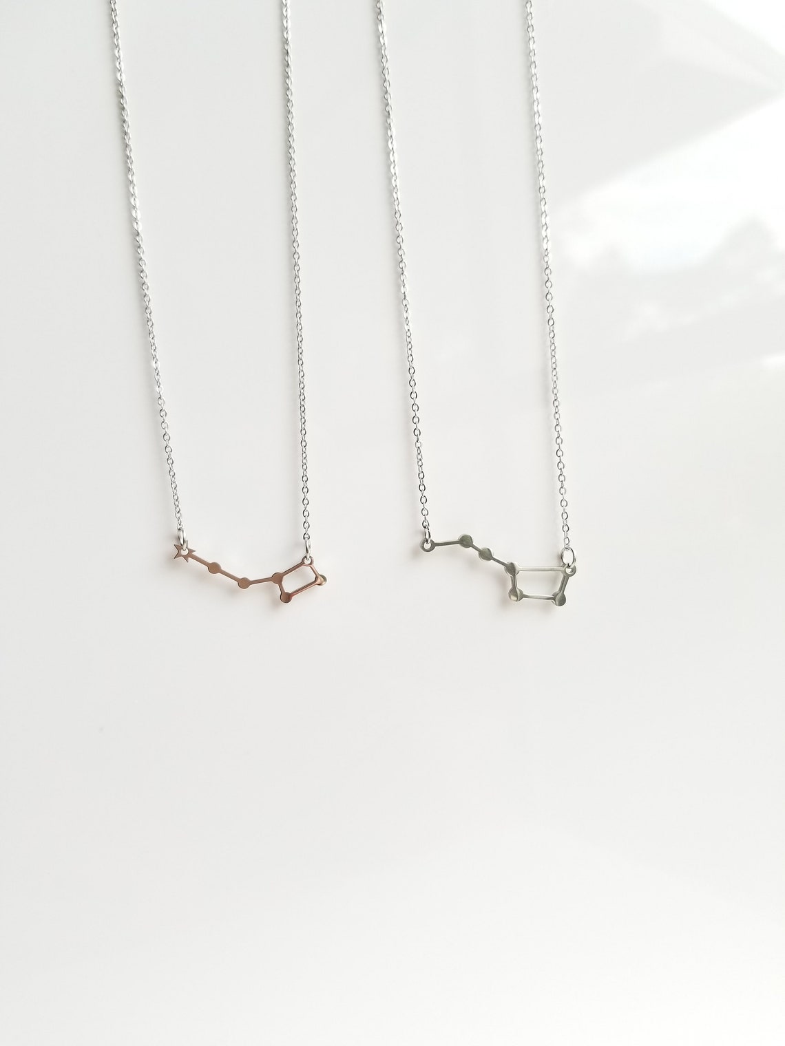 Little Dipper / Big Dipper Constellation Necklace in Rose Gold - Etsy
