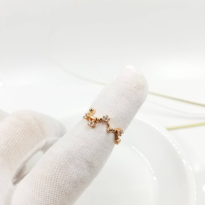 Virgo Ring Zodiac Ring Virgo Gifts Constellation Ring Gift - Etsy