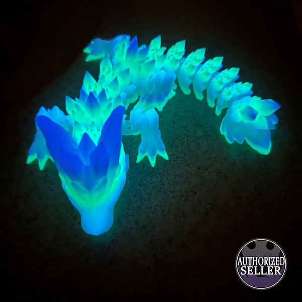 Dragon 3d Glow in the Dark - Etsy