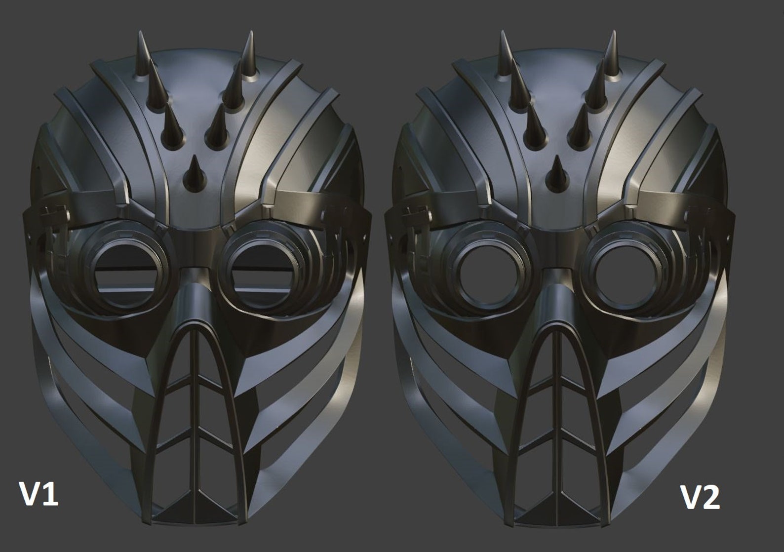 Classic Kabal mask from Mortal Kombat 11 3D Model STL and | Etsy