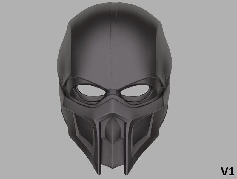 Noob Saibot Mask From Mortal Kombat 11 & 9 3D Model STL and | Etsy