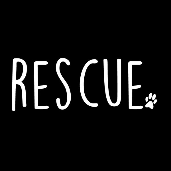 Cat Rescue Decal - Etsy