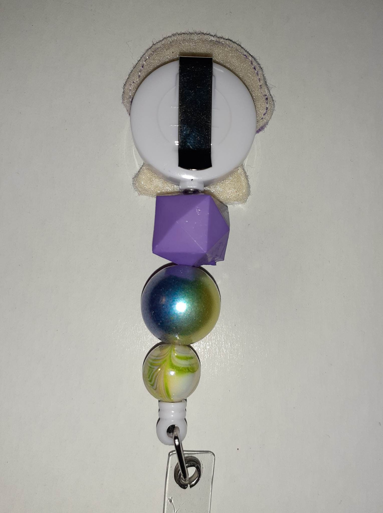 Custom Disney Toy Story Buzz Lightyear Badge Reel/id Holder With Beads ...