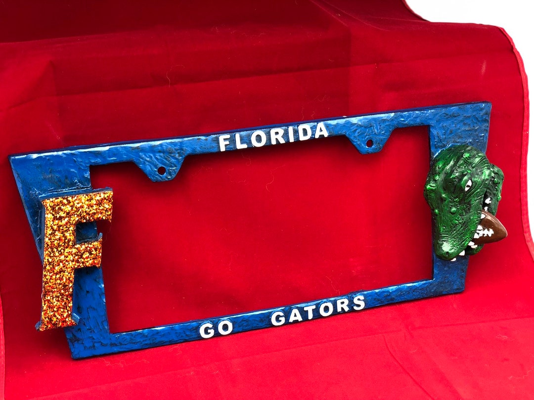 3D University of Florida plate frame - Etsy.de