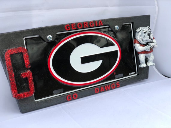 3D University of Georgia Plate Frame | Etsy