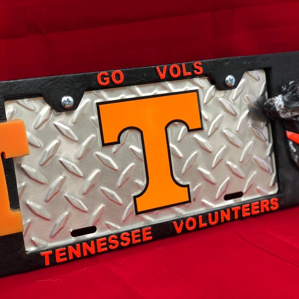 University of Tennessee License Plate Frame - Etsy