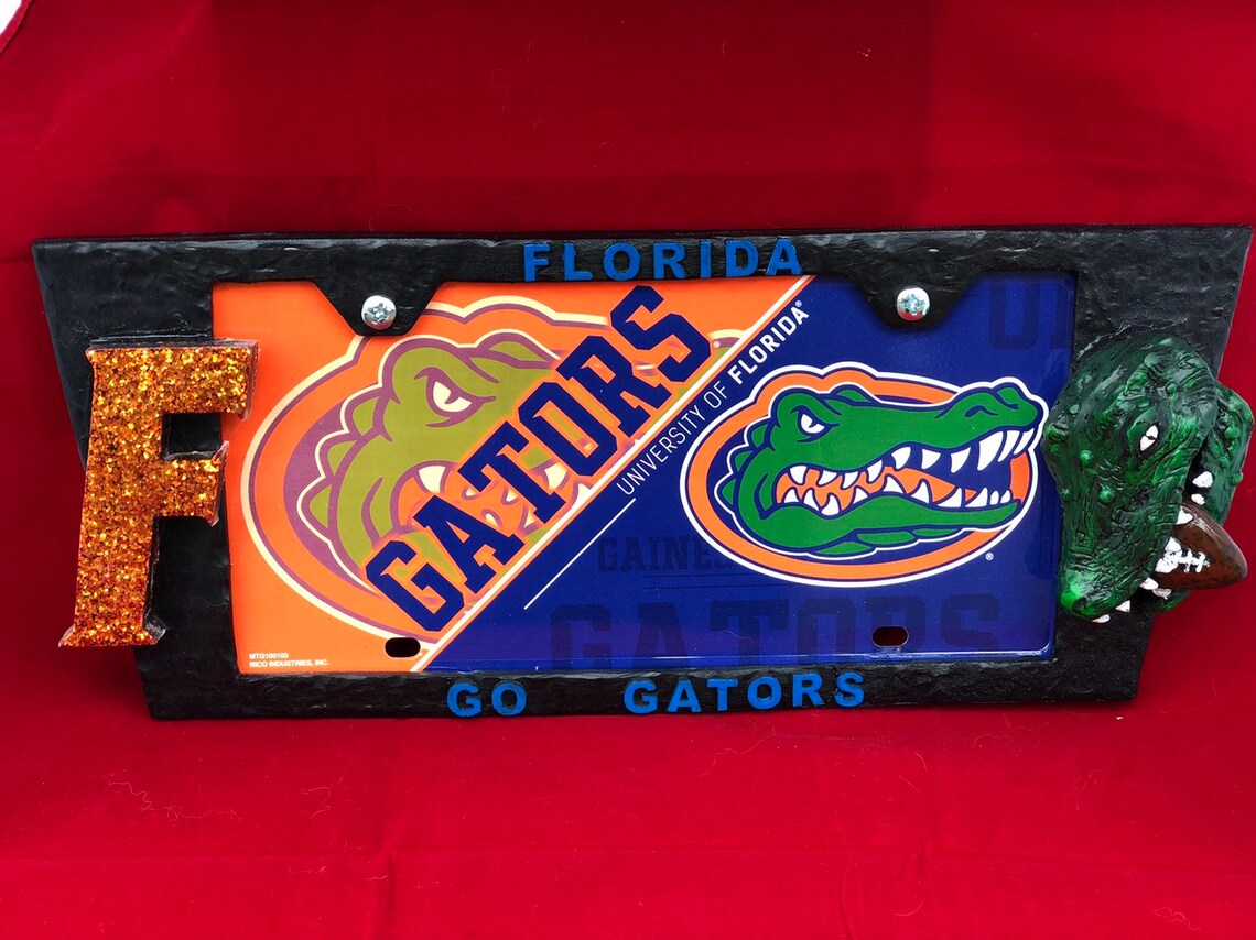3D University of Florida plate frame - Etsy.de