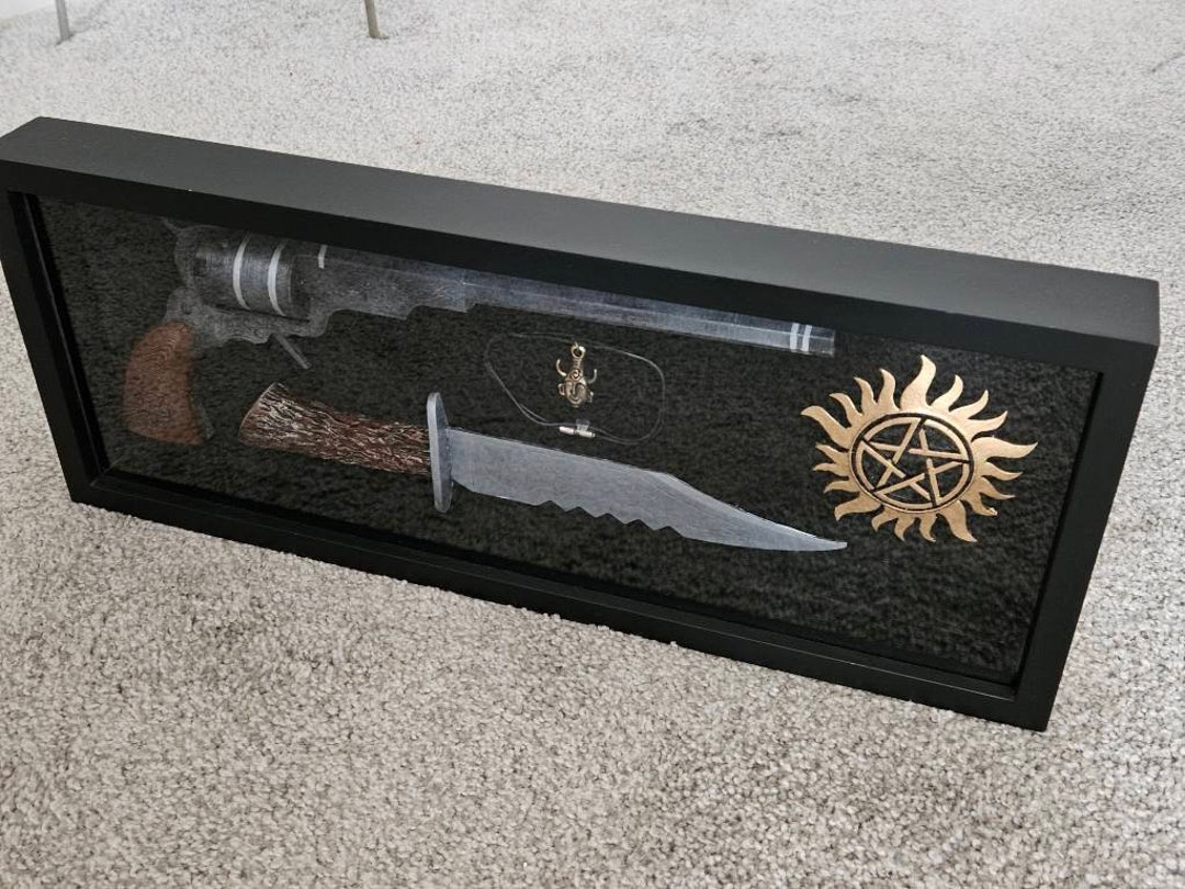 Supernatural Prop Shadow Box - Etsy