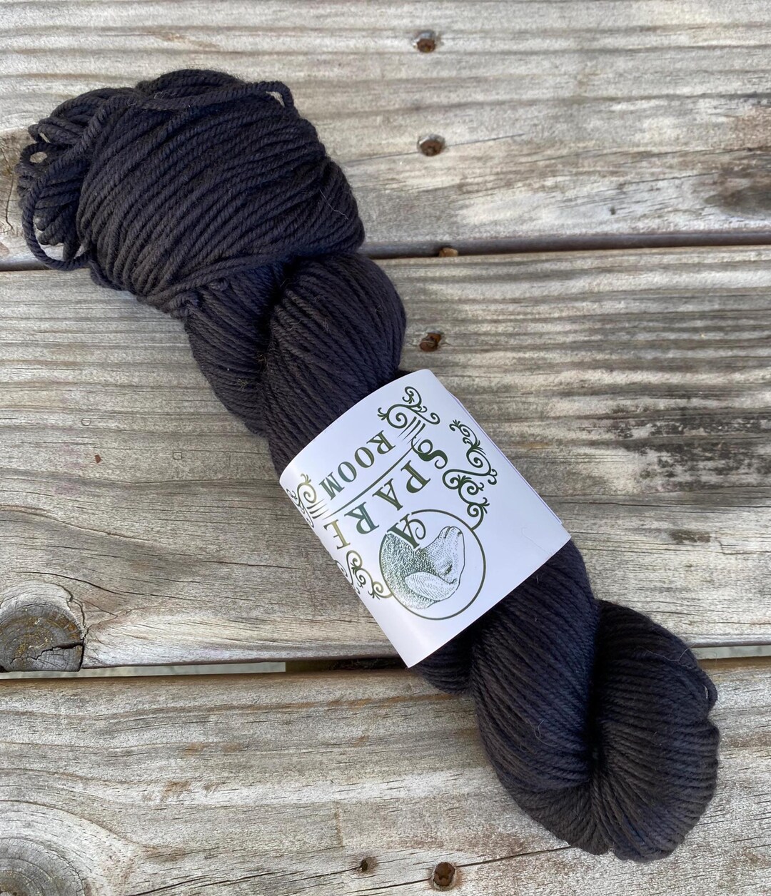 DK Weight Yarn: 100% Superwash Merino Wool | Cast Iron Colorway - Etsy