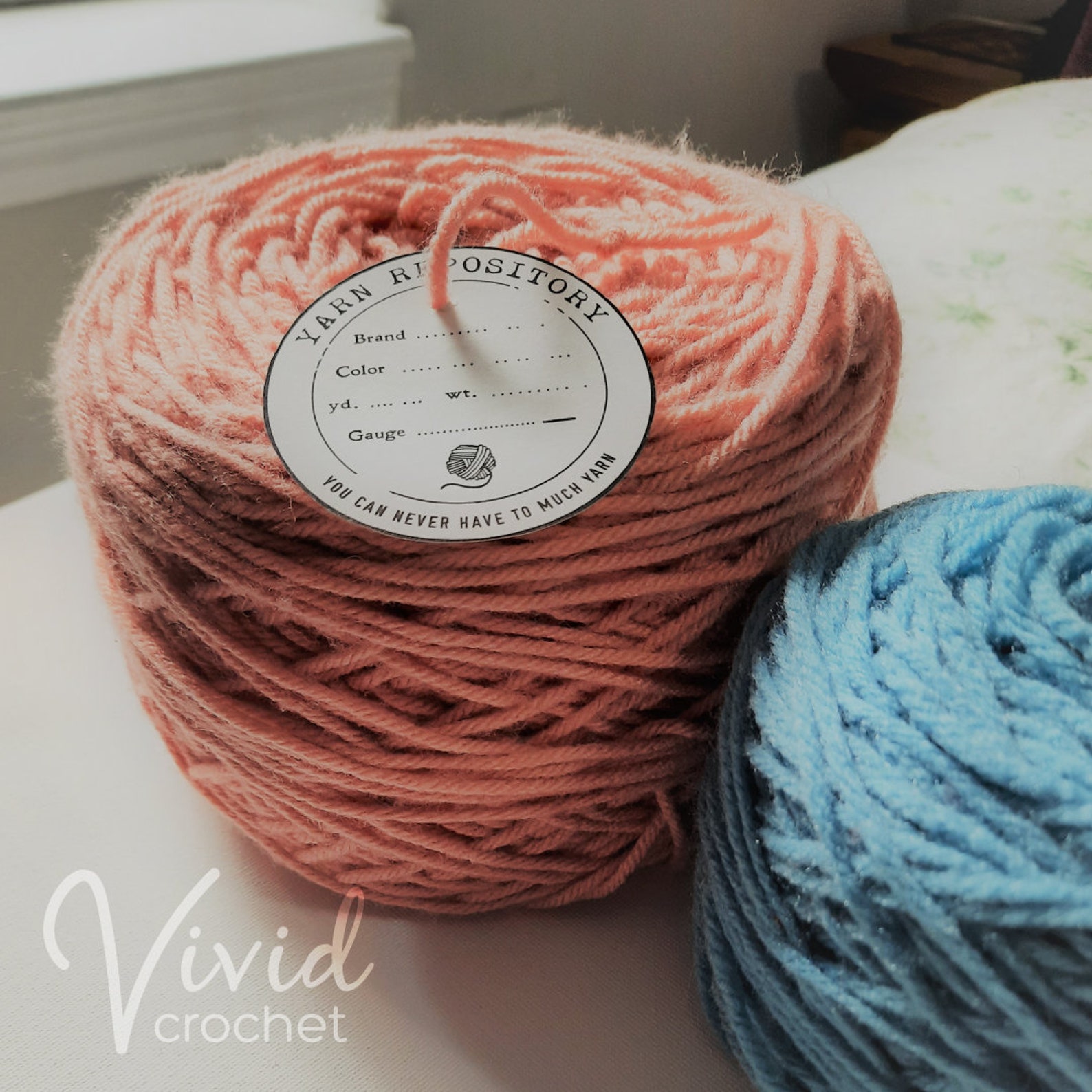 PRINTABLE Vintage Style Yarn Information Cards & Labels Bundle, Print ...
