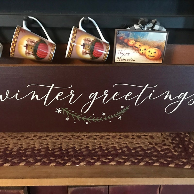 Primitive Sign - Etsy